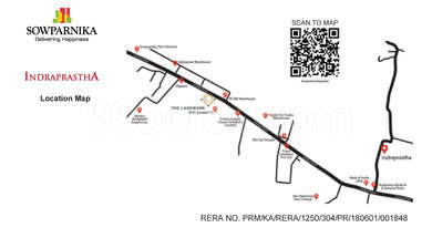 Sowparnika Projects Sowparnika Indraprastha Map - Whitefield, Bangalore ...