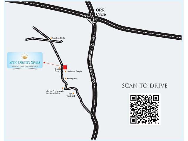 Sree Dhatri Nivas Secunderabad, Gundlapochampalli Resale Price List, Brochure, Floor Plan ...