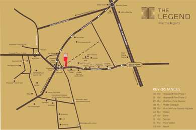 Shree Ventures and Aasara Properties The Legend Map - Hinjewadi, Pune ...