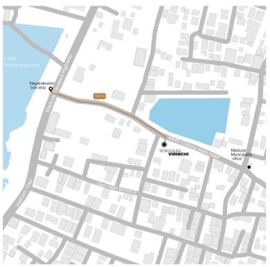 Vishaal Promoters Vishaal Virinchi Map - Iyer Bungalow, Madurai ...