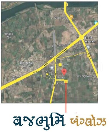 Kameshwar Group Surat Kameshwar Vrajbhumi Bungalows Map - Navagam ...