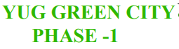 Yug Green City Itaunja, Lucknow Resale Price List, Brochure, Floor Plan ...