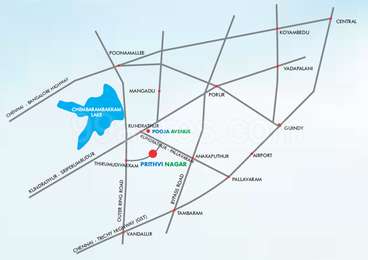 Urban Land Layout Promoters Urban Land Prithvi Nagar Map - Kundrathur ...