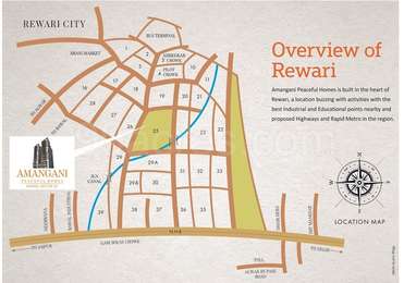 Urban Land Management Builders ULM Amangani Map - Sector - 25, Rewari ...