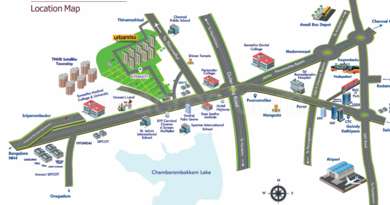 Urbanrise Codename New Porur Map - Thirumazhisai, Chennai West Location Map