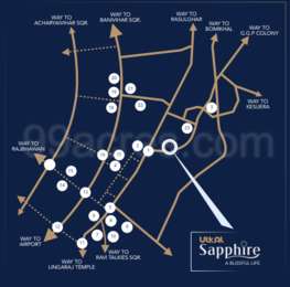 UTKAL BUILDERS Utkal Sapphire Map - Laxmisagar, Bhubaneswar Location Map