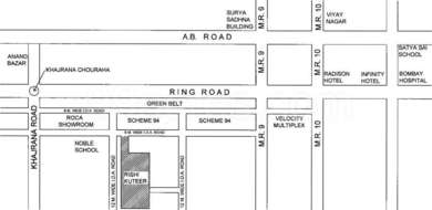 Utkarsh Building Solutions Utkarsh Rishi Kuteer Map - Ring Road, Indore ...