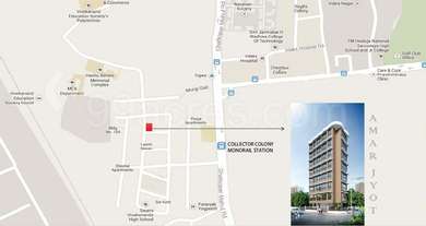 V3 Partners Amar Jyot Map - Collector Colony, Chembur East Location Map