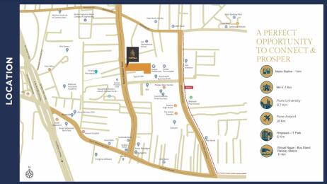Shree Venkatesh Buildcon Vertica Map - Balewadi, Pune Location Map