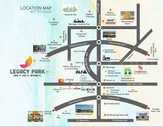 V Square Infra V Square Legacy Park Map - Kothur, Rangareddy Location Map
