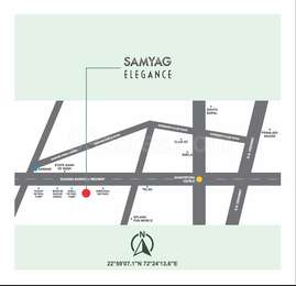 Vagheshwari Developers Vagheshwari Samyag Elegance Map - Sanand ...