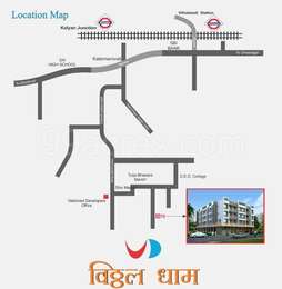 Vaishnavi Developers Mumbai Vitthal Dham Map - Kalyan (East), Mumbai ...