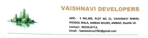 Vaishnavi Aaradhya Heights Nasik, Chunchale Shivar | Price List & Brochure, Floor Plan, Location ...