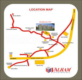 RIEL Builder And Developer Valram Jolly Apartment Map - Shahapur ...