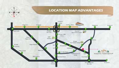 VVR South India Properties SIP Madhatownship Map - Porur, Chennai West ...