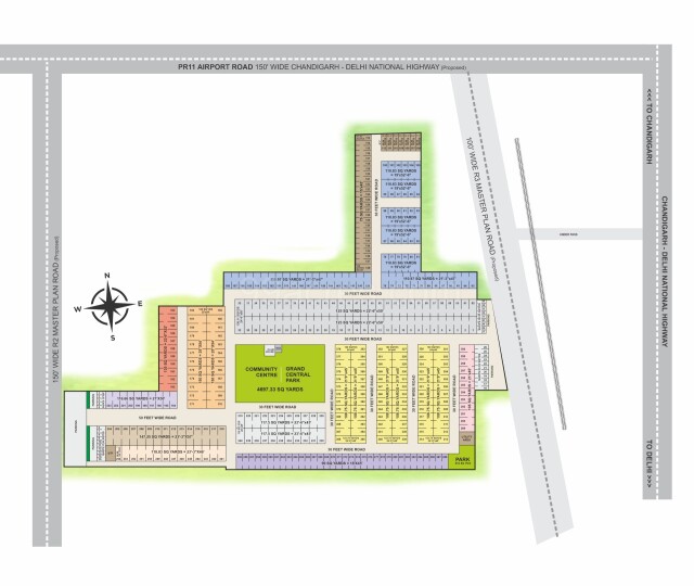 Chandigarh Aerotown Dera Bassi, Chandigarh | Price List & Brochure, Floor Plan, Location Map ...