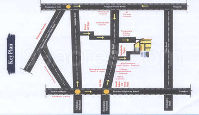 Vani Properties Dwaraka Mahi Layout Map - Yeshwanthpur, Bangalore ...