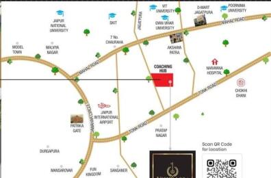 Vanshdeep Builders Vanshdeep Vision 204 Map - Jagatpura, Jaipur ...