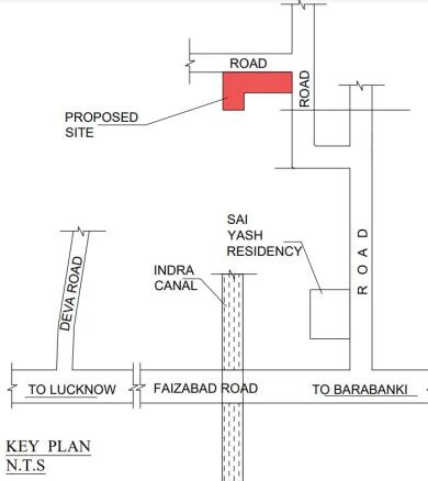 Vanshika Infra City Vanshika Ontario Map - Faizabad Road, Lucknow ...