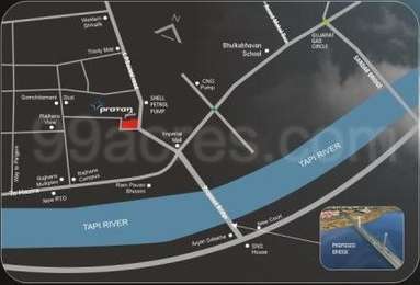 Vardhaman Corporation Vardhaman Proton Plus Map - Adajan, Surat ...