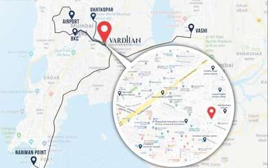 Vardhan Group Vardhan Heights Map - Chembur, Mumbai Location Map
