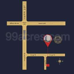 Varun Enterprise Ratnam Glorious Map - Madhapar, Rajkot Location Map