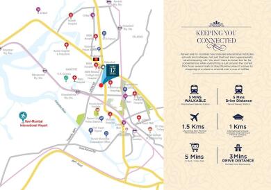 Varun Realty Varun NMS 17 West Map - Sector 17 New Panvel East, Navi ...