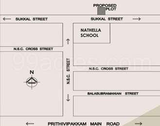 Vasan Homes Vasan Properties Bala Map - Ambattur, Chennai Location Map