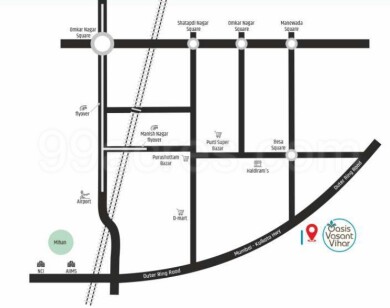 Vasant Real Estate Oasis Vasant Vihar Map - Wela Harichandra, Nagpur ...