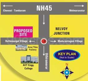 Vasantham City Makers Vasantham Sai Kuberan Nagar Map - Uthiramerur ...