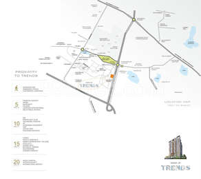 Vasavi Group Vasavi GP Trends Map - Nanakramguda, Hyderabad Location Map