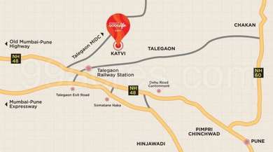 Vascon Engineers Vascon Goodlife Map - Talegaon Dabhade, Pune Location Map