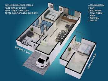 2 BHK Builder Floor for sale in Vastu Vihar Dhanbad Phase 3 vastu vihar uttarayan govindpur ...
