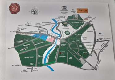 Vasu Infrastructure Vasu Fortune Residency Map - Raj Nagar Extension ...
