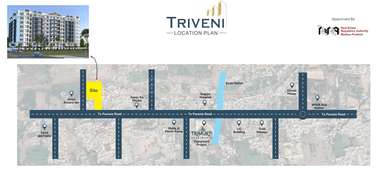 Vasudha Infrastructure Vasudha Triveni Apartment Map - Vishnu Nagar ...