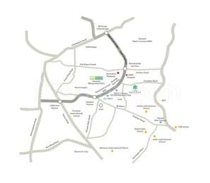 Vaswani Group Builders Vaswani Reserve Map - Kaverappa Layout ...