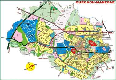 Vatika Group Vatika Bellevue Residences Map - Sector-82 Gurgaon ...