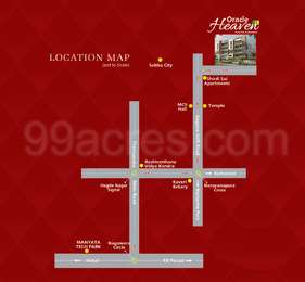 VBC Developers VBC Oracle Heaven Map - Thanisandra, Bangalore North ...