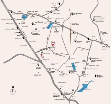 Vijaya Bhaskara Constructions Builders VBC Oracle Sunrise Map ...