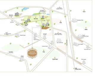 Pramukh Group Pramukh Vedanta Map - Chala, Vapi Location Map