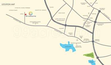 Veekay Infrastructures Veekay The Communittee Map - Mokila, Hyderabad ...