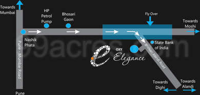 Venkatesh Oxy Group and Yogesh Enterprises Oxy Elegance Map - Bhosari ...