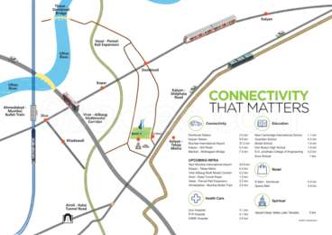 Kriis Portfolio And SS Life Spaces Venus Skky City Map - Dombivli East ...