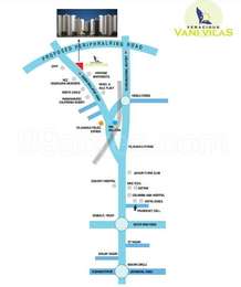 Veracious Builders And Developers Veracious Vani Vilas Map - Yelahanka ...