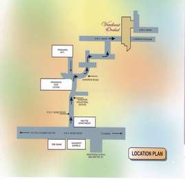 Verdant Group Verdant Orchid Map - Bansdroni, Kolkata Location Map