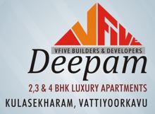 Vfive Homes Vfive Deepam Map - Vattiyoorkavu, Trivandrum Location Map