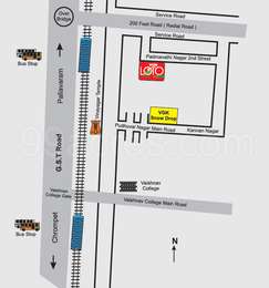 VGK Builders VGK Loto Map - Chromepet, Chennai Location Map
