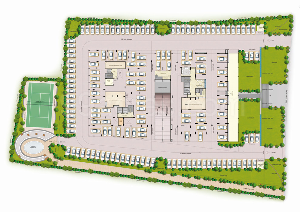 VGN Property Developers VGN Coasta Floor Plan - VGN Coasta Muttukadu ...