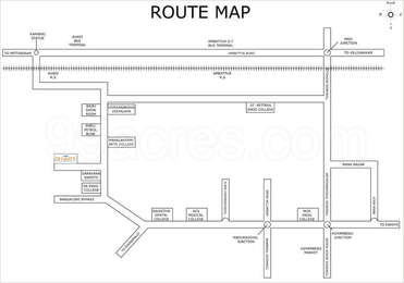 VGN Dynasty Map - Avadi, Chennai Location Map