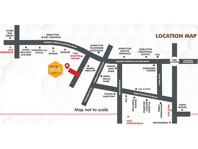 VGN Hive Chennai North, Ambattur Resale Price List, Brochure, Floor Plan, Location Map & Reviews